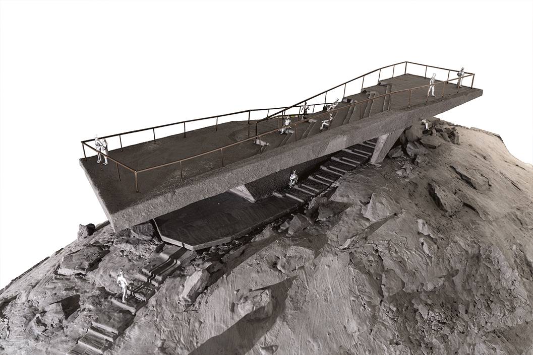 A Stone Pavilion at the Peak, The Meishajian Viewing Platform | line+ ...