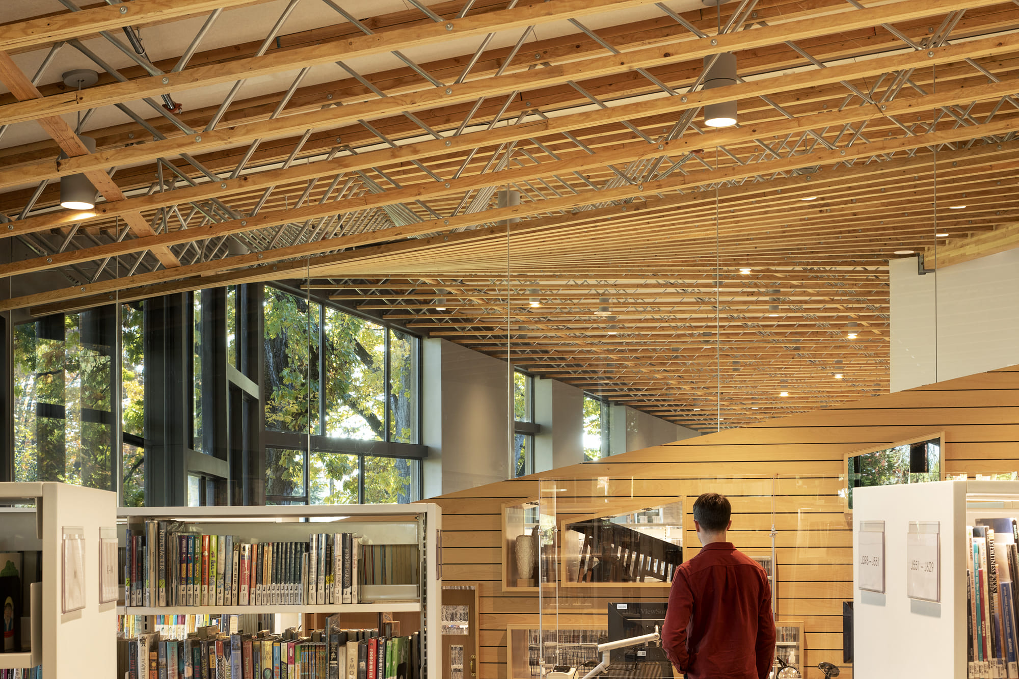 Ledding Library | Hacker Architects | Archinect