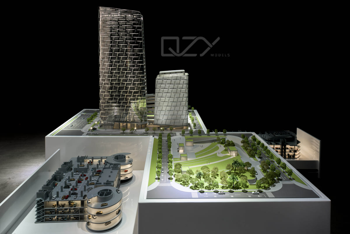 KPF Shenzhen PengFeng Building | QZY Models | Archinect