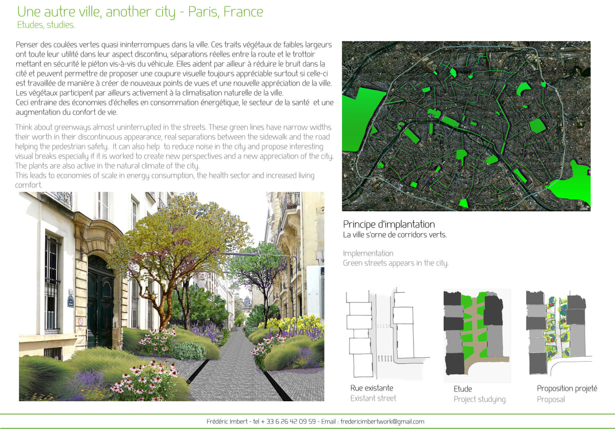 Another way to think our cities. | Frederic IMBERT | Archinect