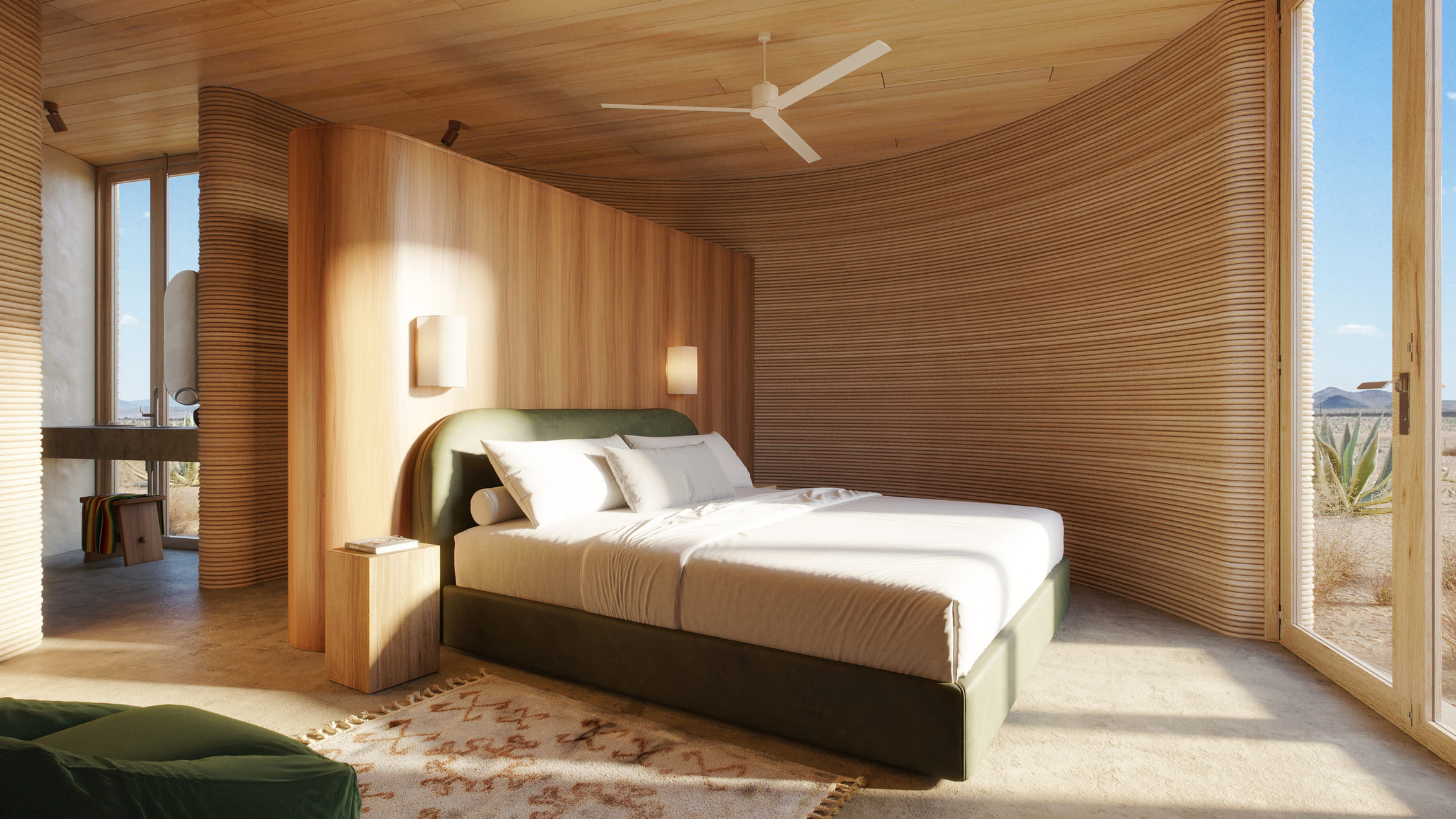 BIG and ICON break ground on Liz Lambert's 3D printed El Cosmico resort ...