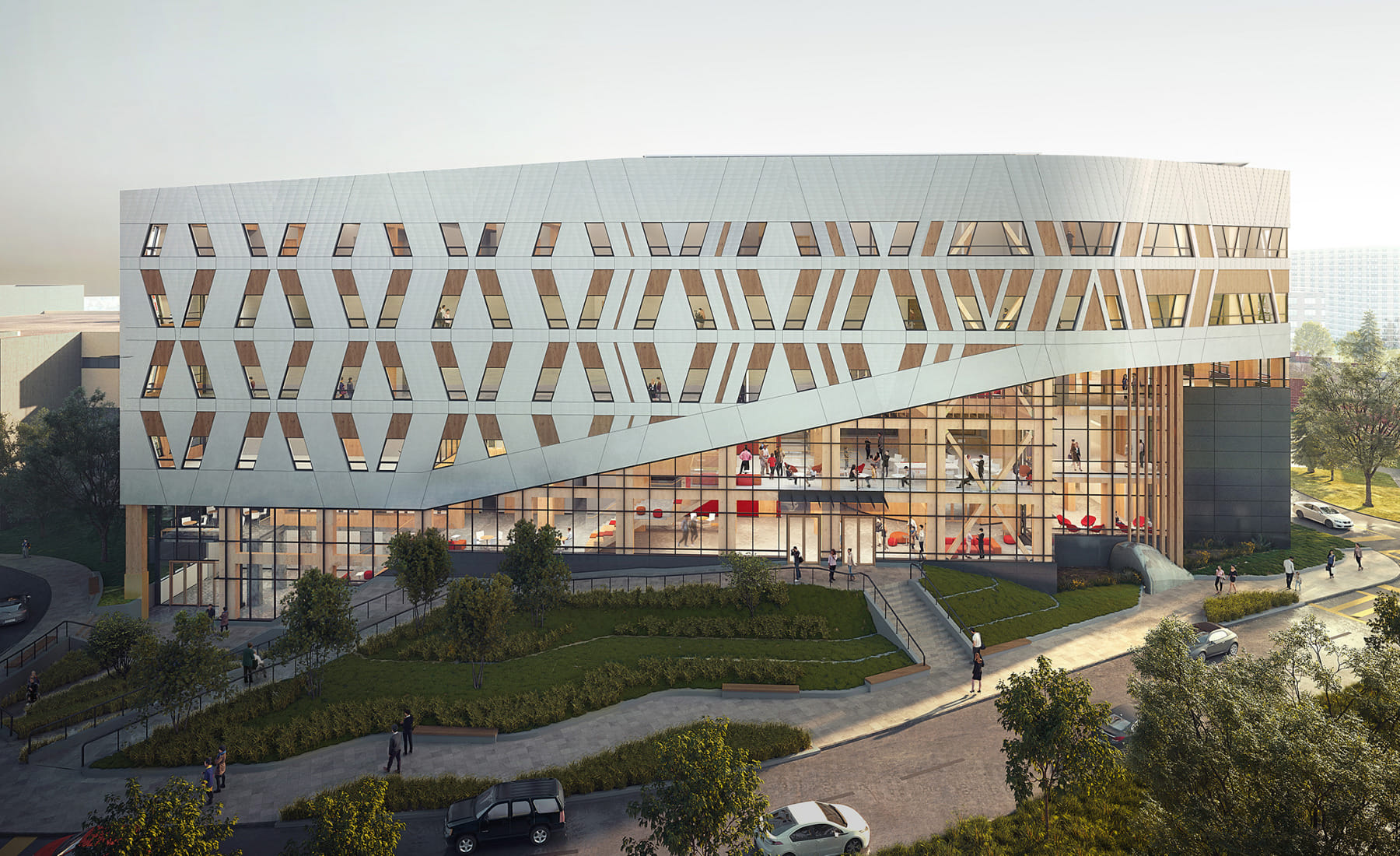 Ontario's first mass timber higher education building is taking shape ...