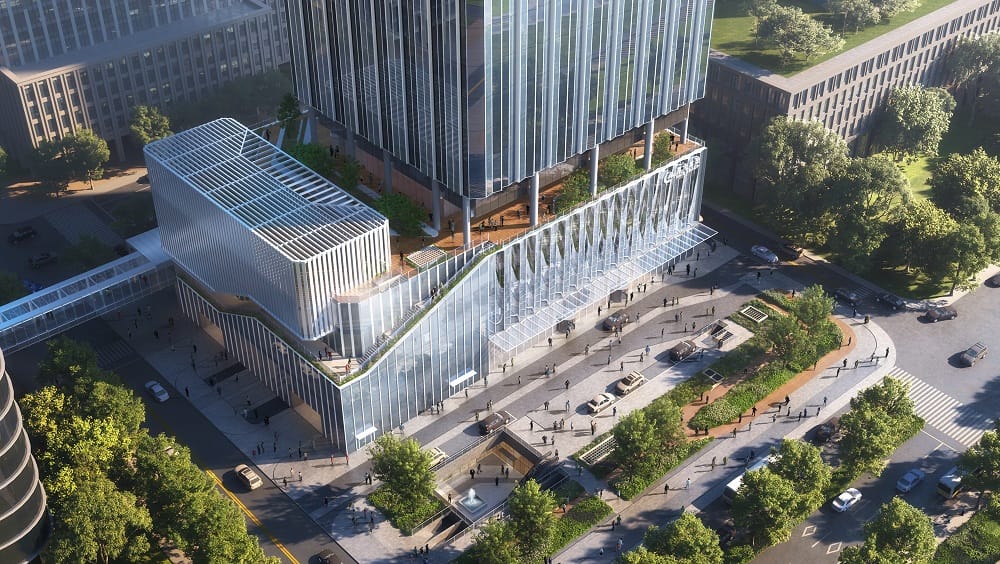 New mixed-use skyscraper in Pazhou | Aedas | Archinect