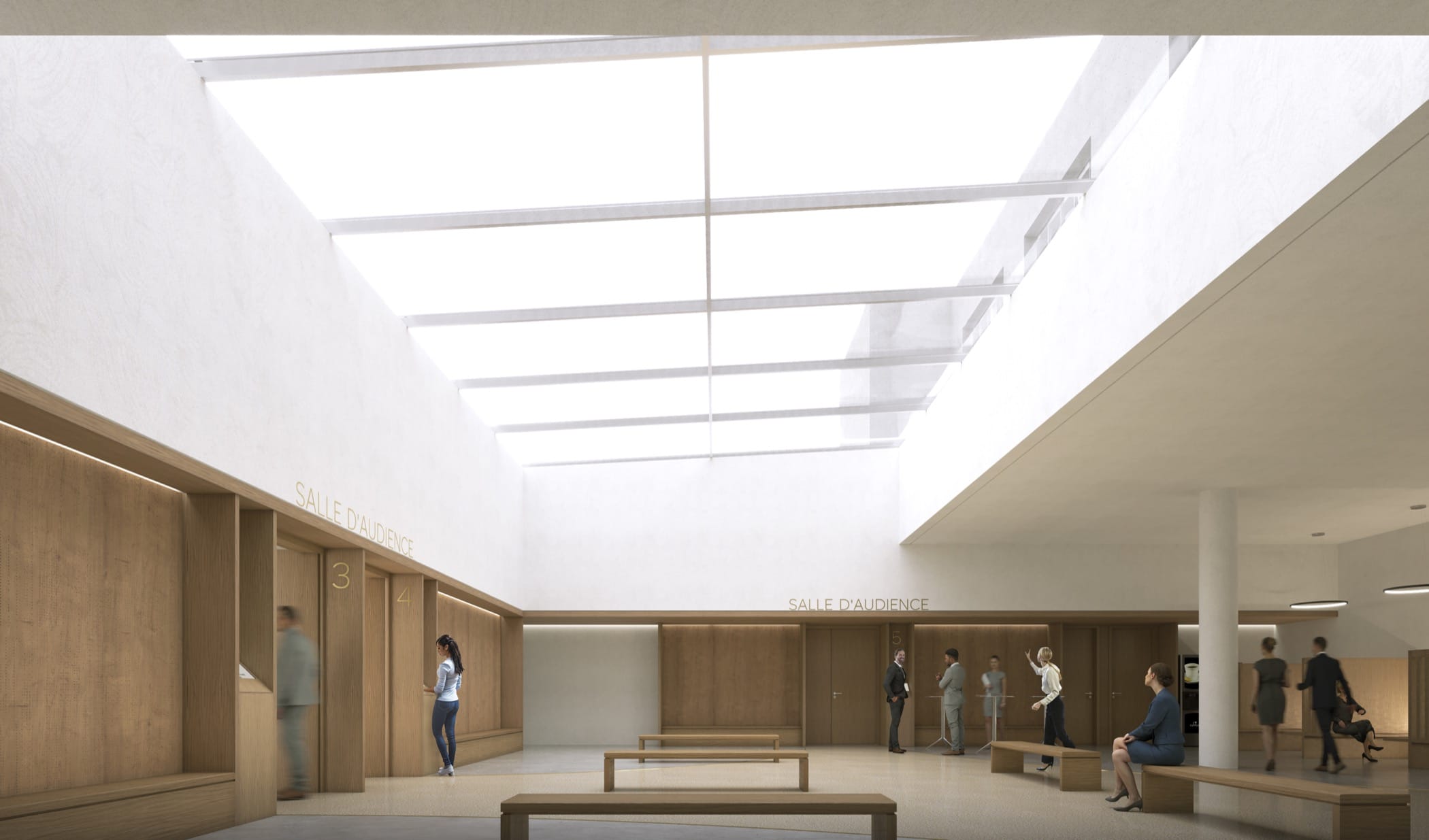 Snøhetta's design for a new French asylum court seeks to offer ‘a place ...