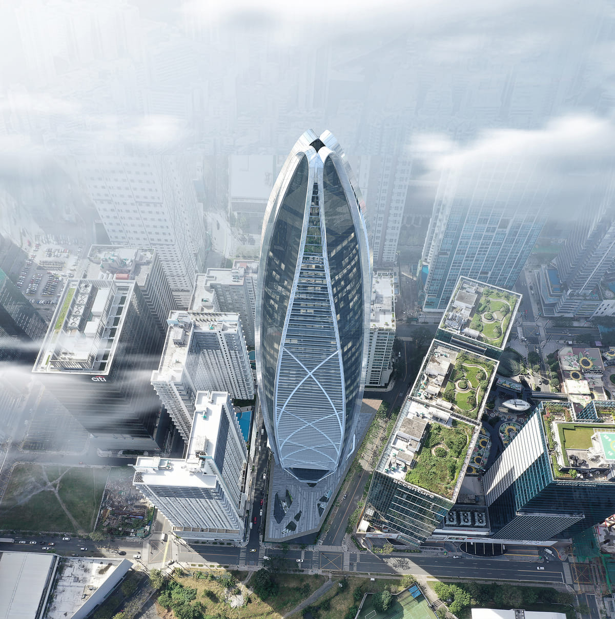 Golden Topper BGC ICON Tower- 金昇马尼拉超高层 | Bryan Chow | Archinect