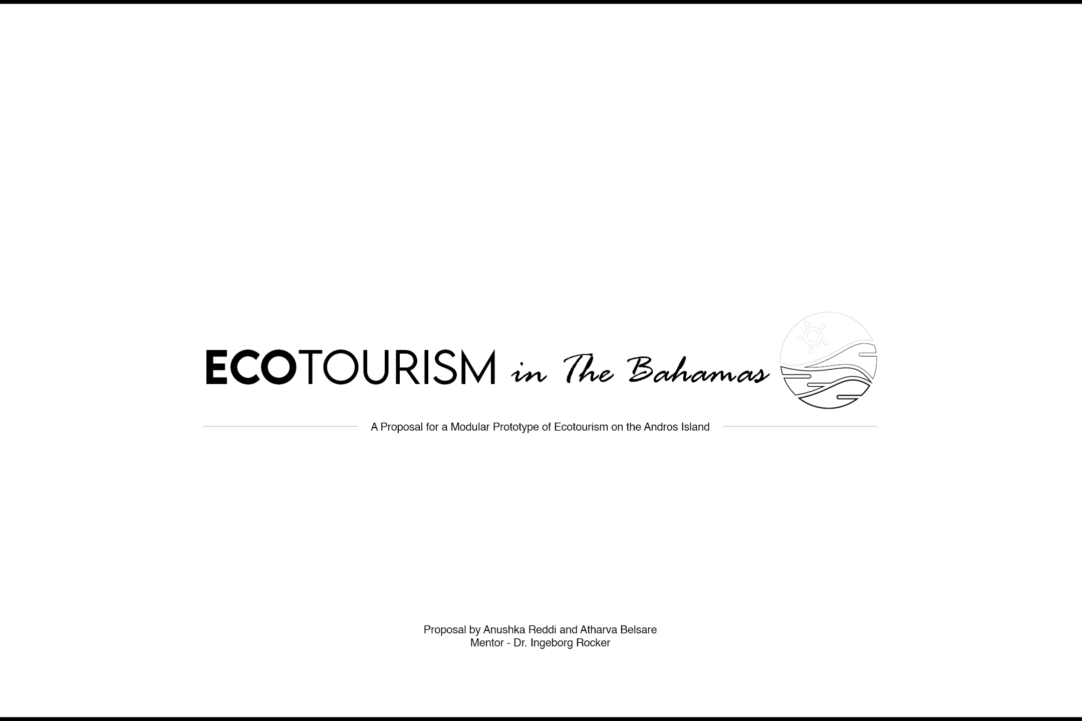 The Bahamas | Modular Prototype for Eco-Tourism | Anushka Reddi | Archinect