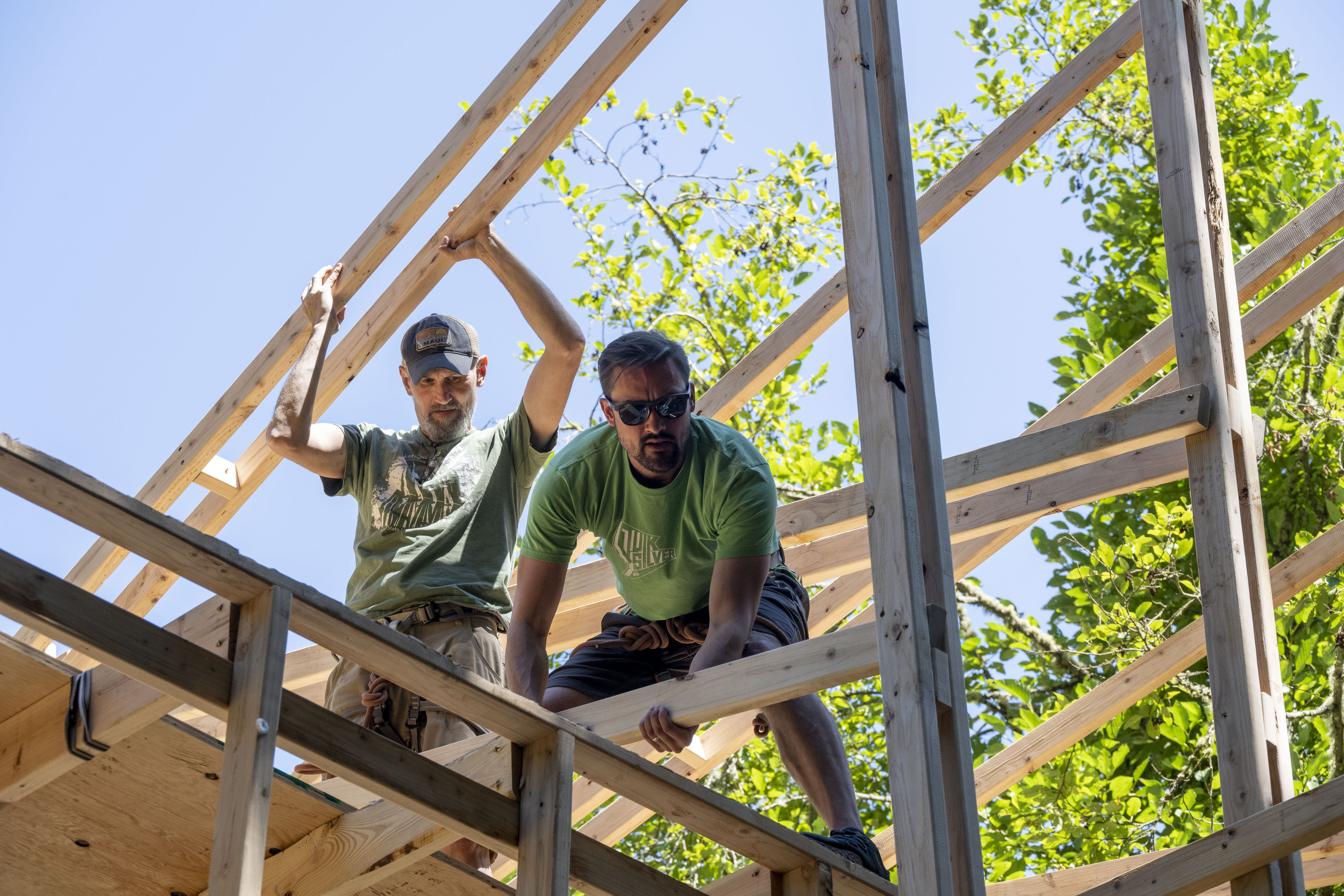 Portland State architecture students create a demountable stage ...
