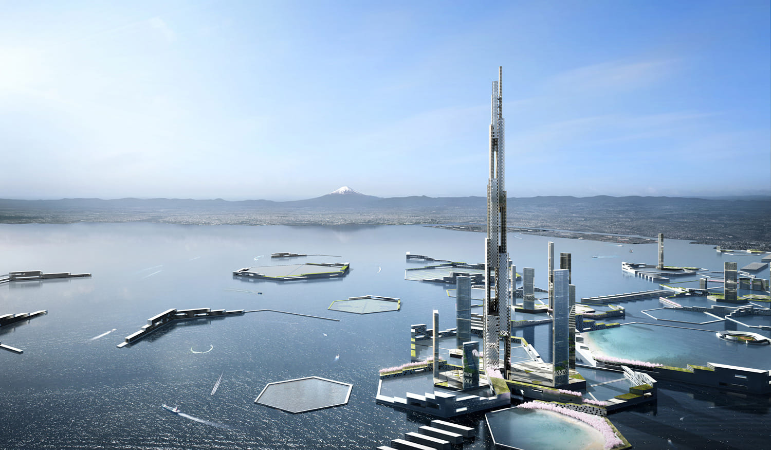 Cloud-harvesting skyscraper: renderings of proposed new sustainable ...
