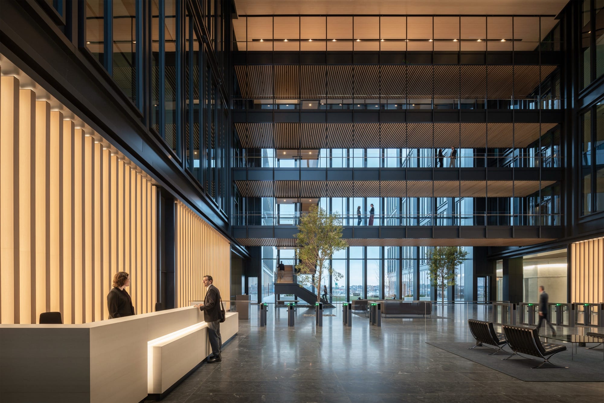 KPF completes Baltimore office headquarters with 'urban living room ...