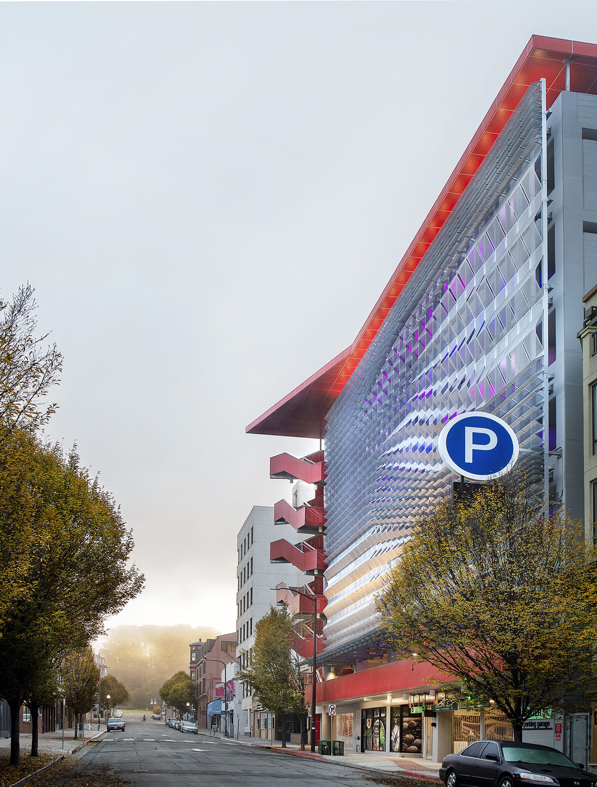 Berkeley Parametric Car Garage | Marcy Wong Donn Logan Architects ...