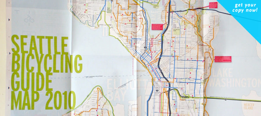 Seattle Bicycling Guide Map | Erin Williams | Archinect