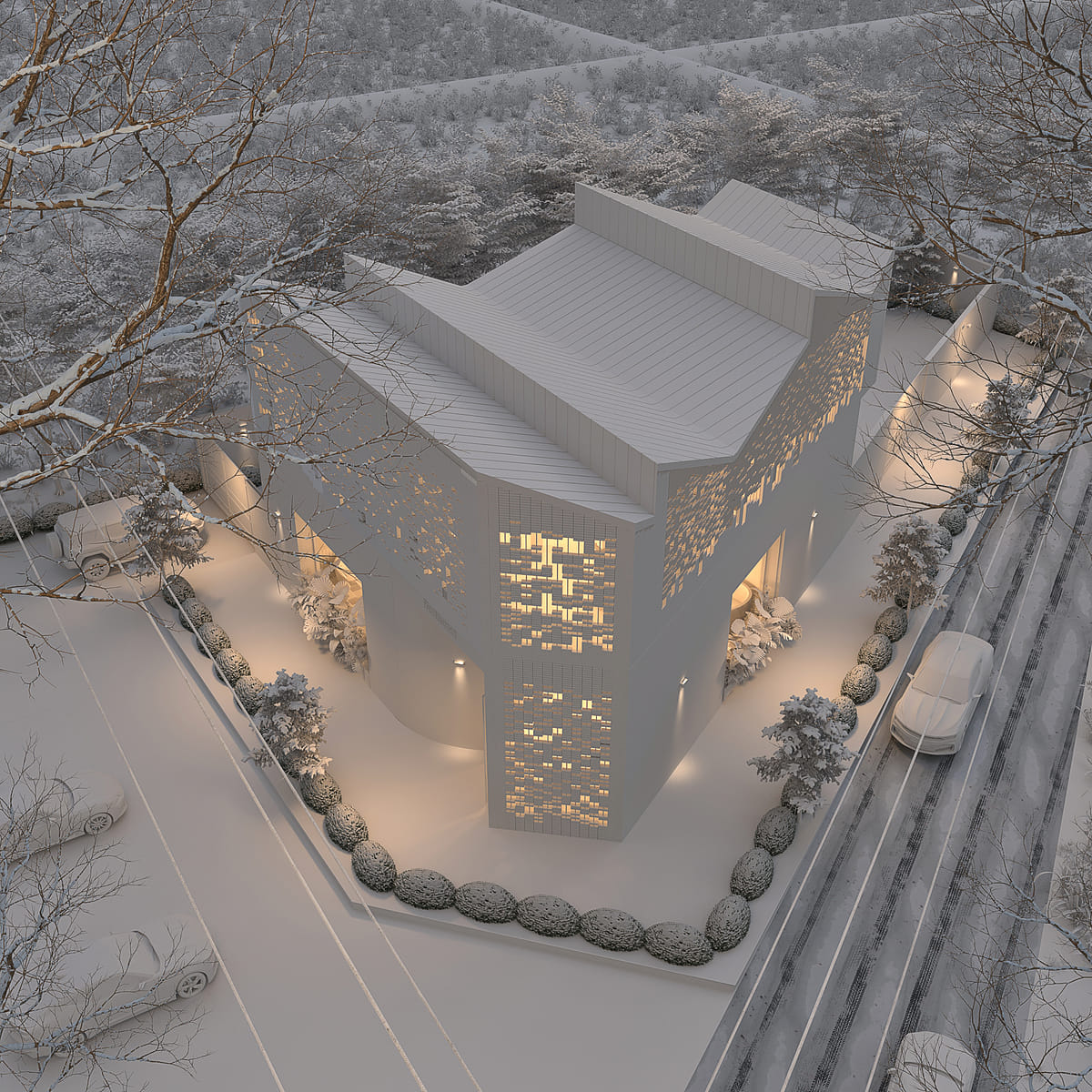 Mazlom roshan Restaurant | Ronak Roshan Office | Archinect