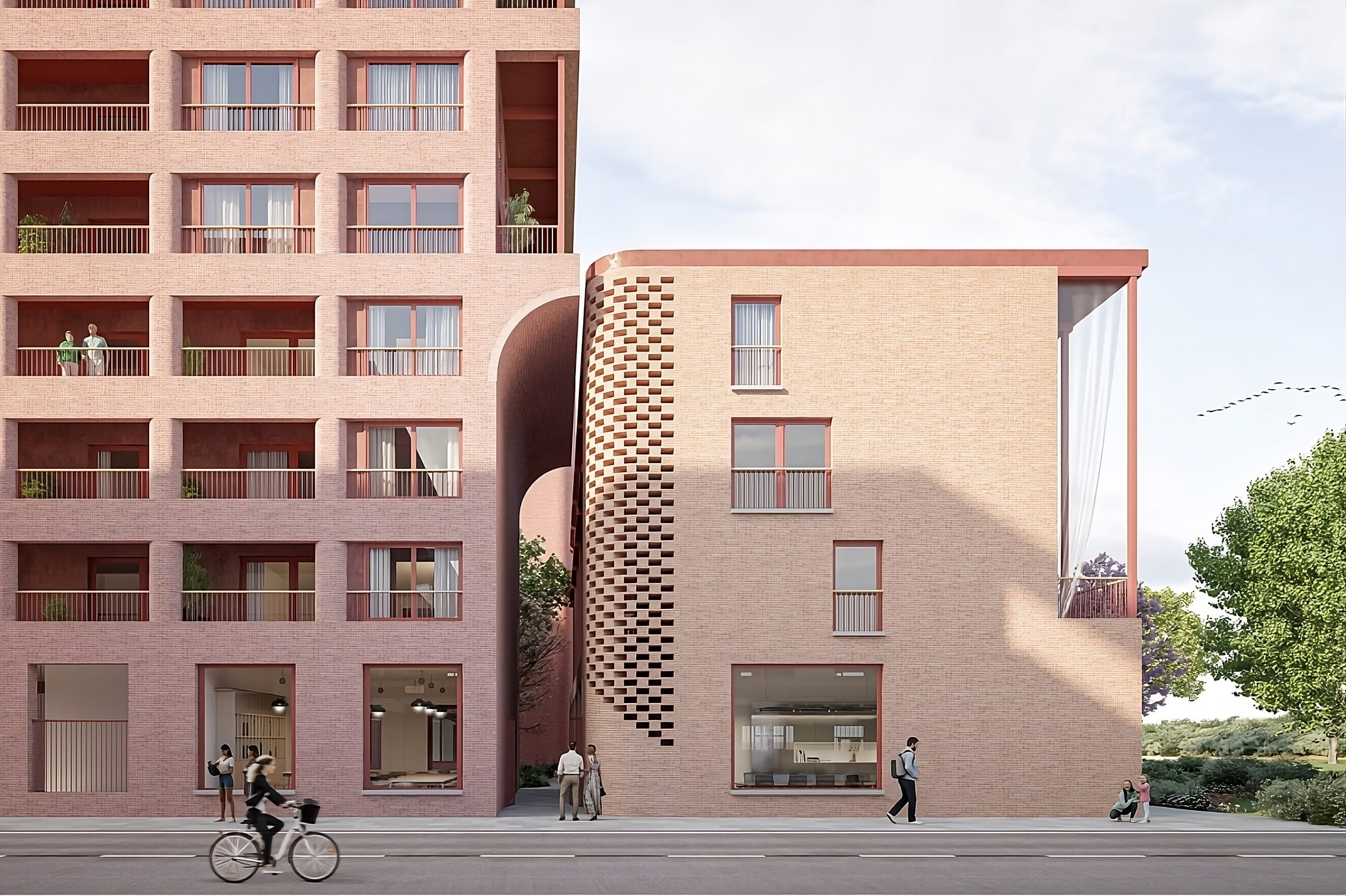 Multi-family residential building Van Praet | Jan Szeliga | Archinect