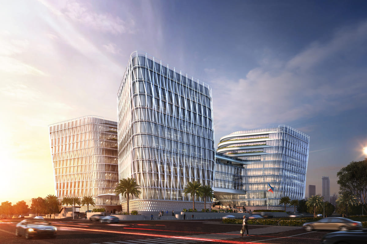 New Senate Building of the Philippines 菲律宾新参议院大楼 | Bryan Chow | Archinect