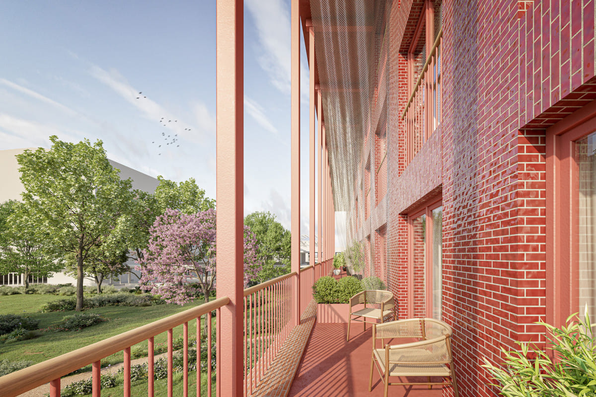 Multi-family residential building Van Praet | Jan Szeliga | Archinect