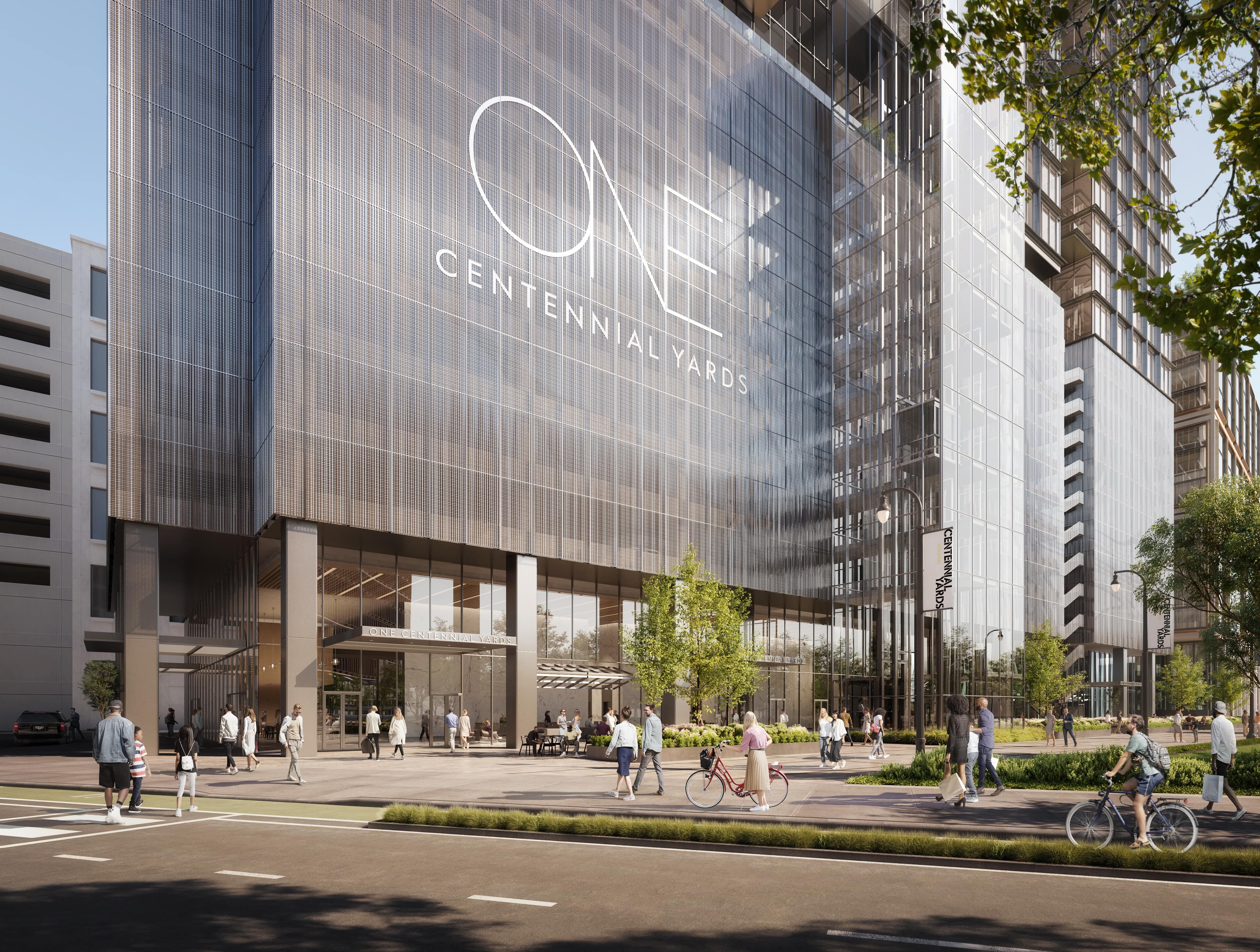 SOM unveils design for first tower at Atlanta's Centennial Yards ...