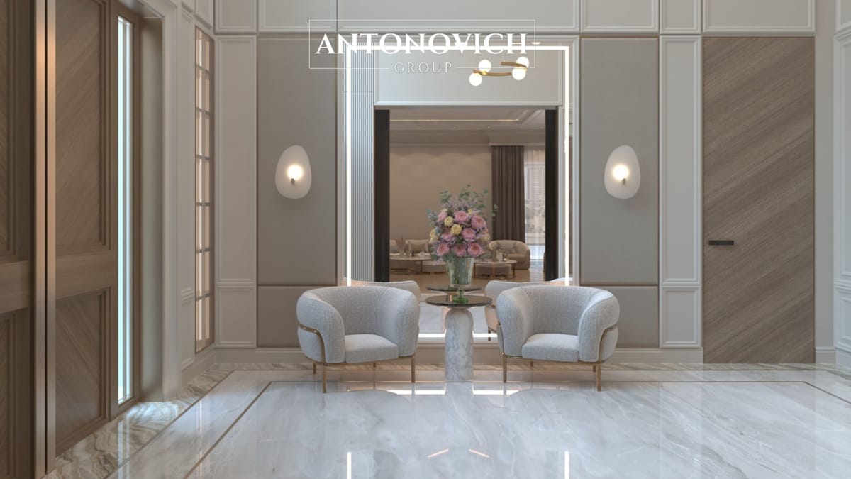 Modern Aesthetic Villa Interior Design and Furniture Solution | Luxury Antonovich Design | Archinect