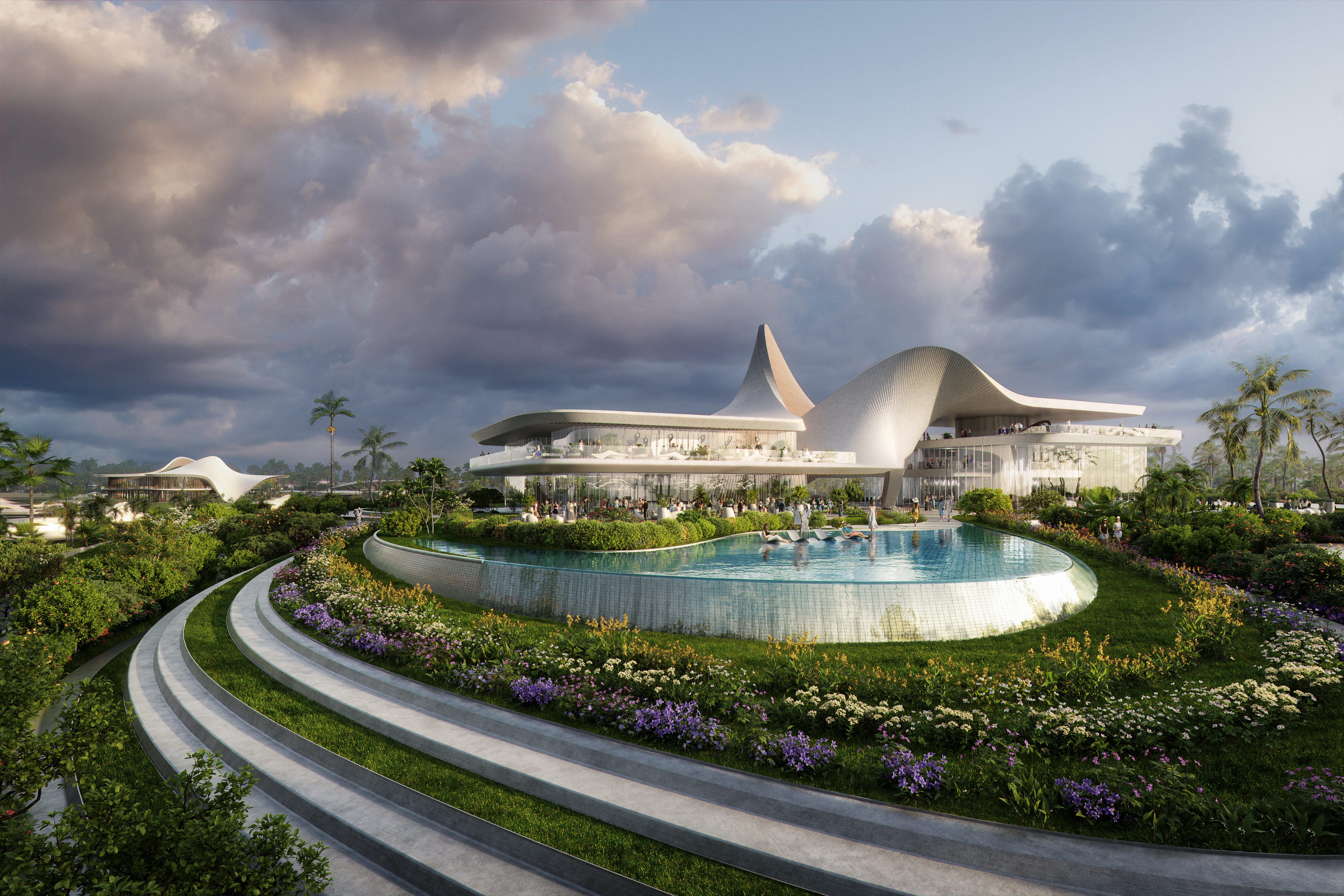 Zaha Hadid Architects designs superyacht marina and casino development in the Bahamas | News ...