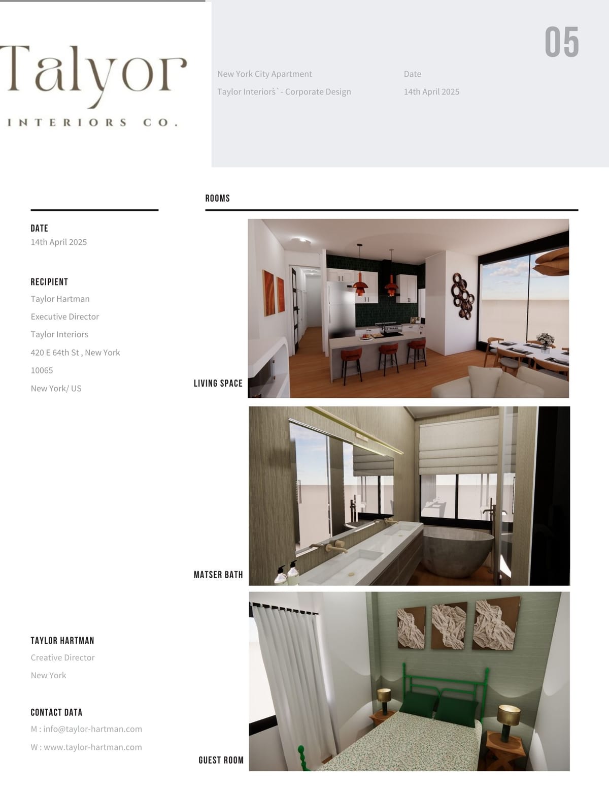New York apartment | Taylor Hartman | Archinect
