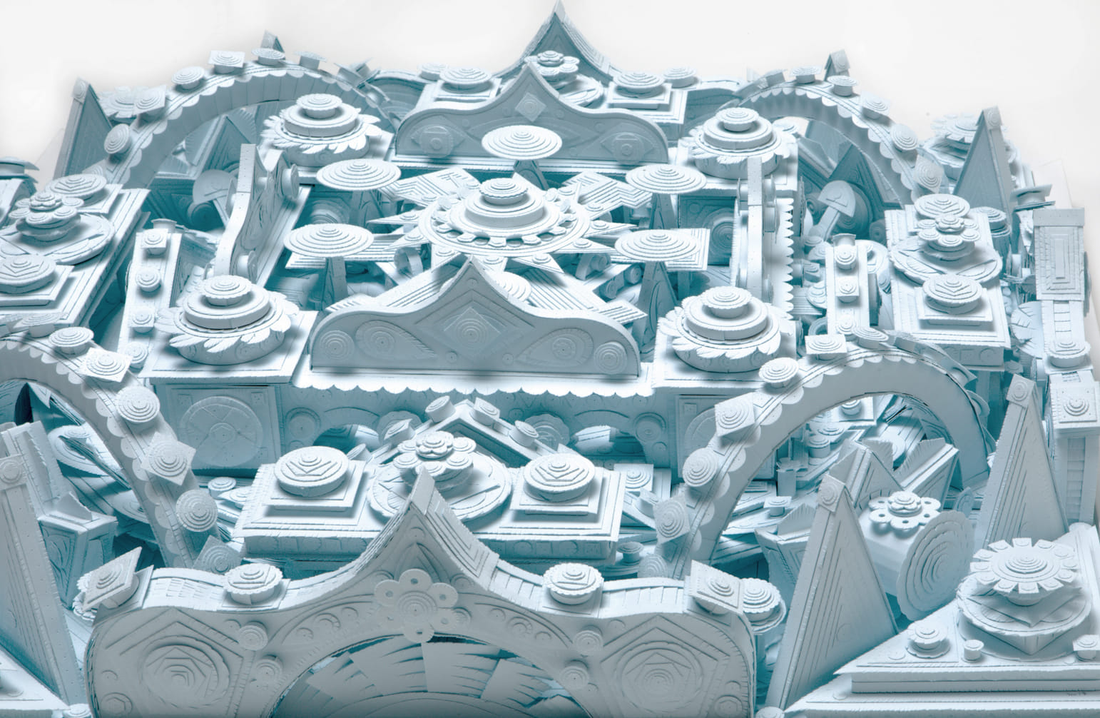 Michael Velliquette's intricate architectural paper models to be ...