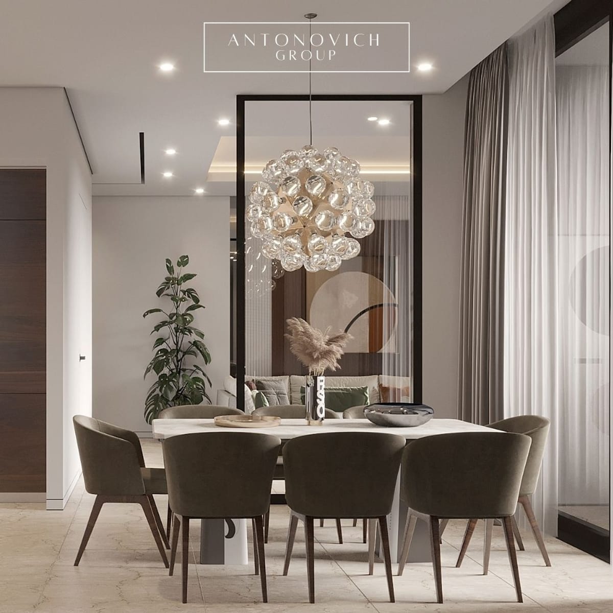 Top-Notch Company For Modern Dining Room Interior Design and Fit-out ...