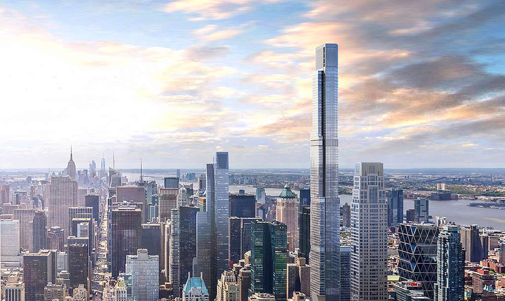 World's tallest residential building tops out in New York City | News ...