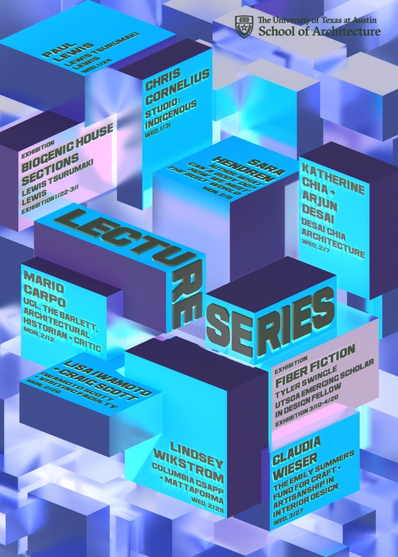 Get Lectured: University of Texas at Austin, Spring '24 | News | Archinect