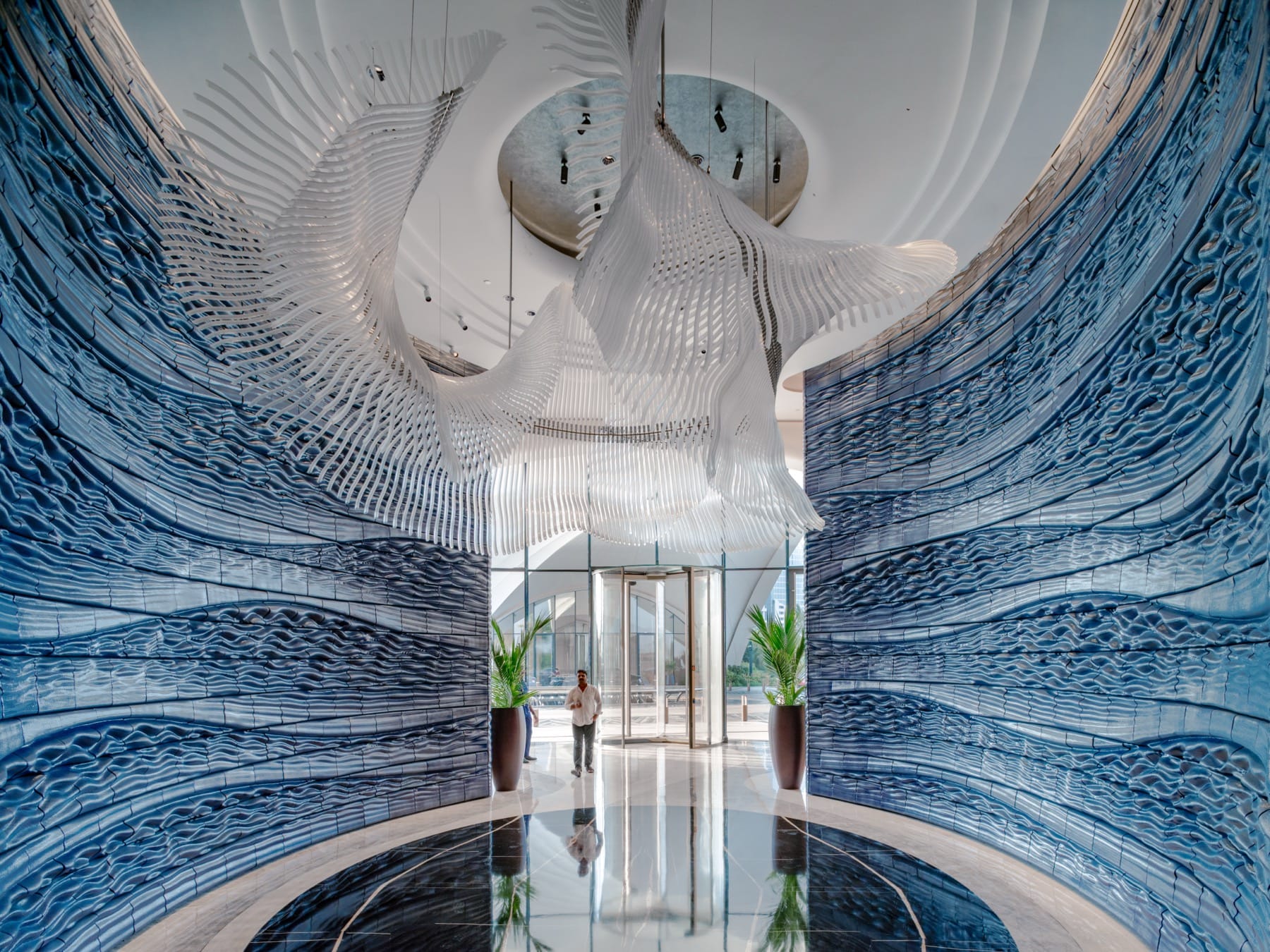Studio RAP completes 3D-printed ceramic walls in Dubai inspired by ...