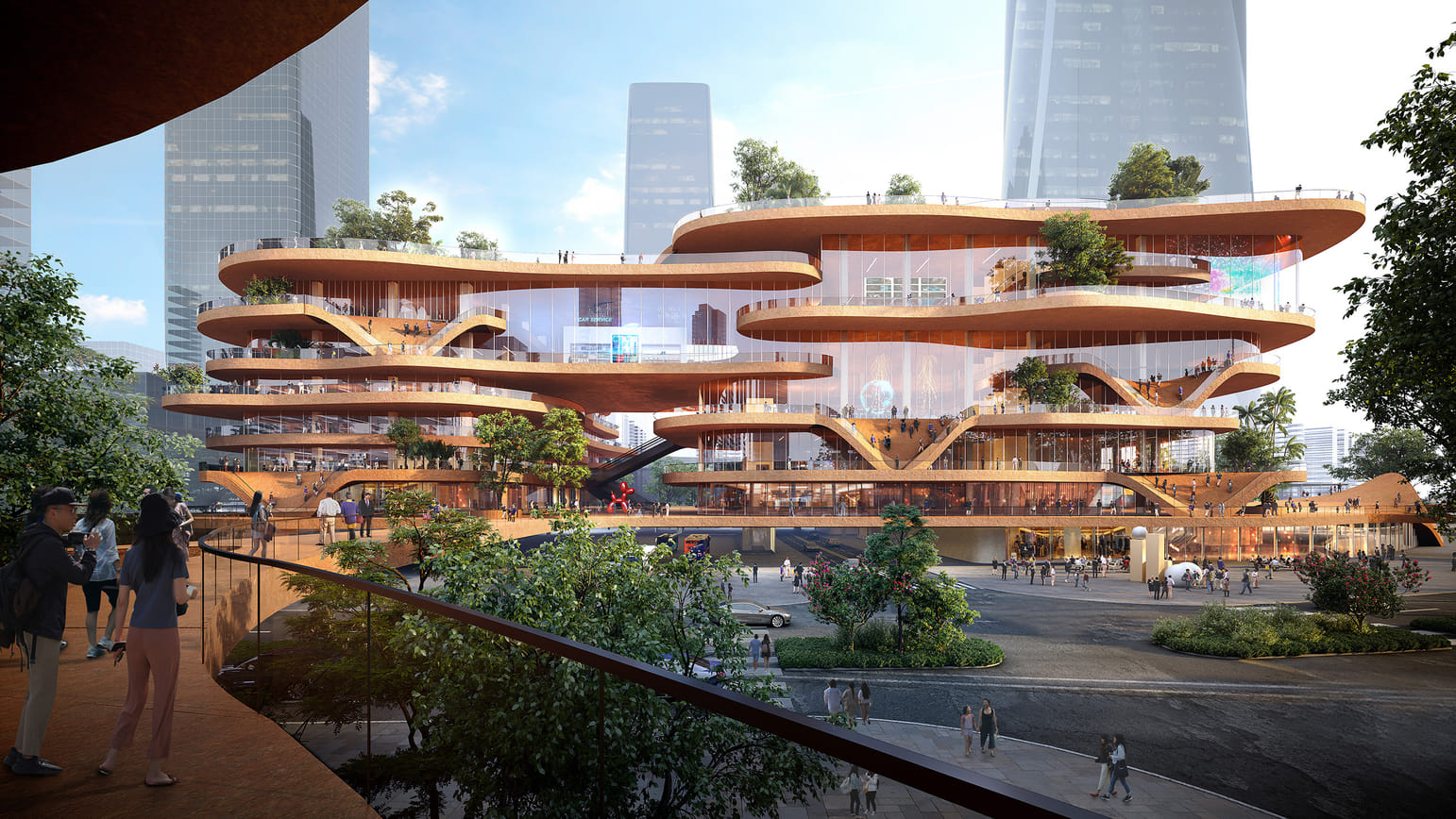 MVRDV’s sustainable, mixed-use Shenzhen Terraces begins construction ...