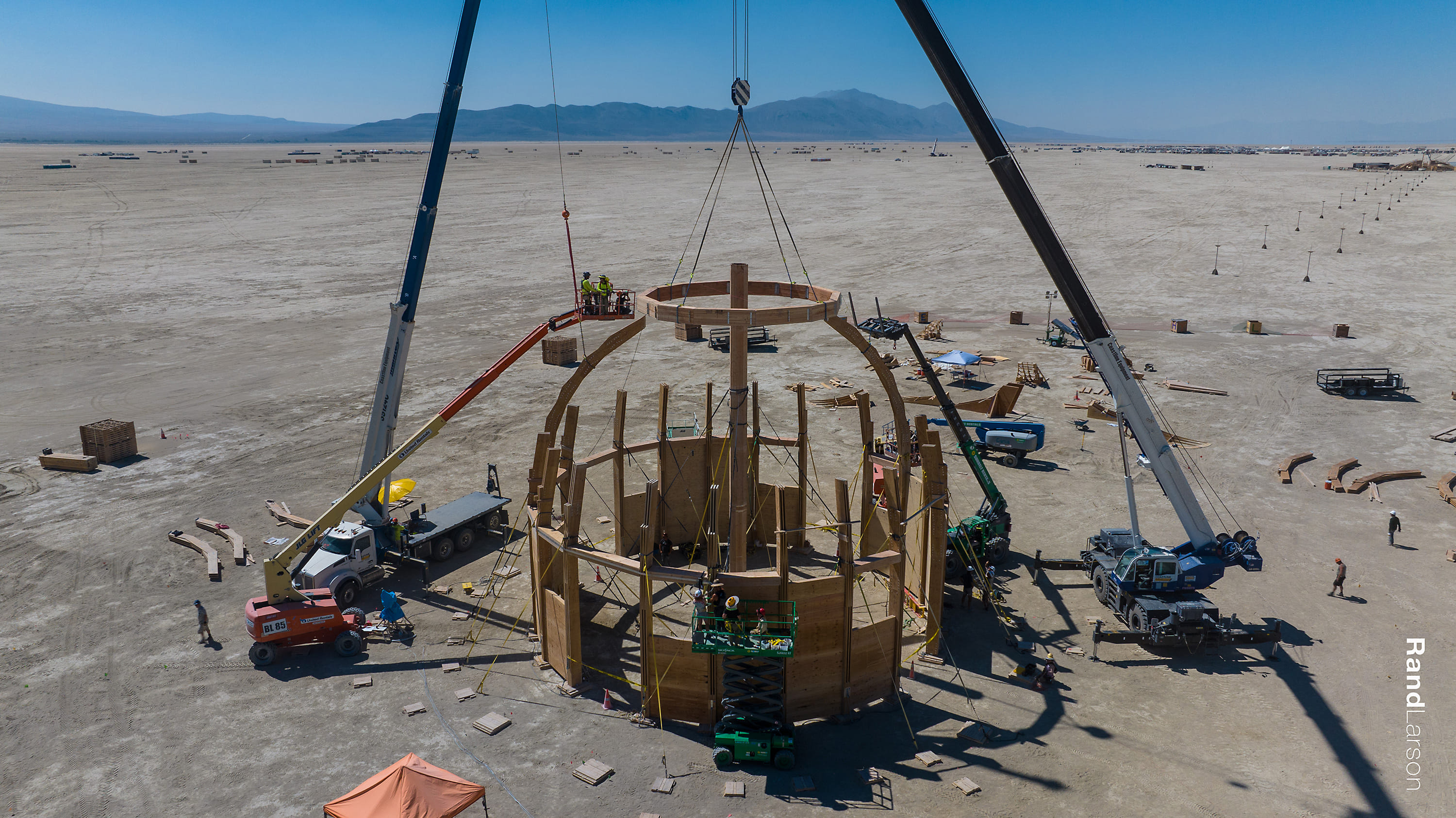 Inside the creation and demise of the Temple of Together at Burning Man ...