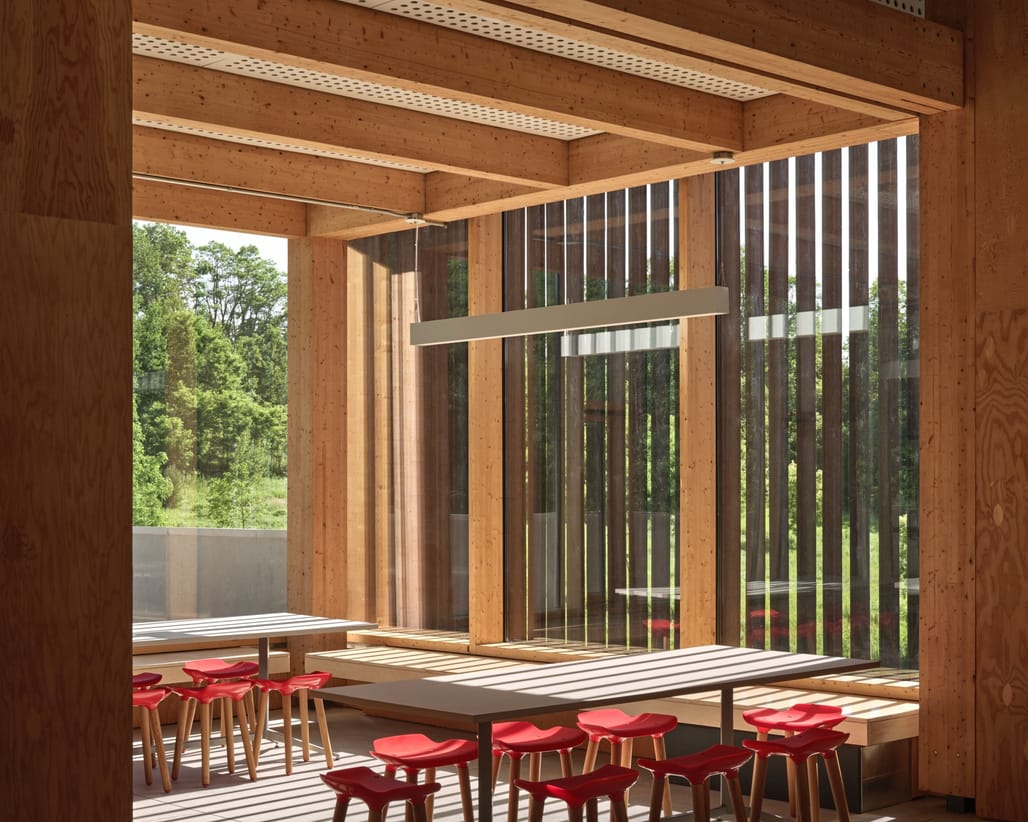 Montgomery Sisam completes mass timber research facility for University ...