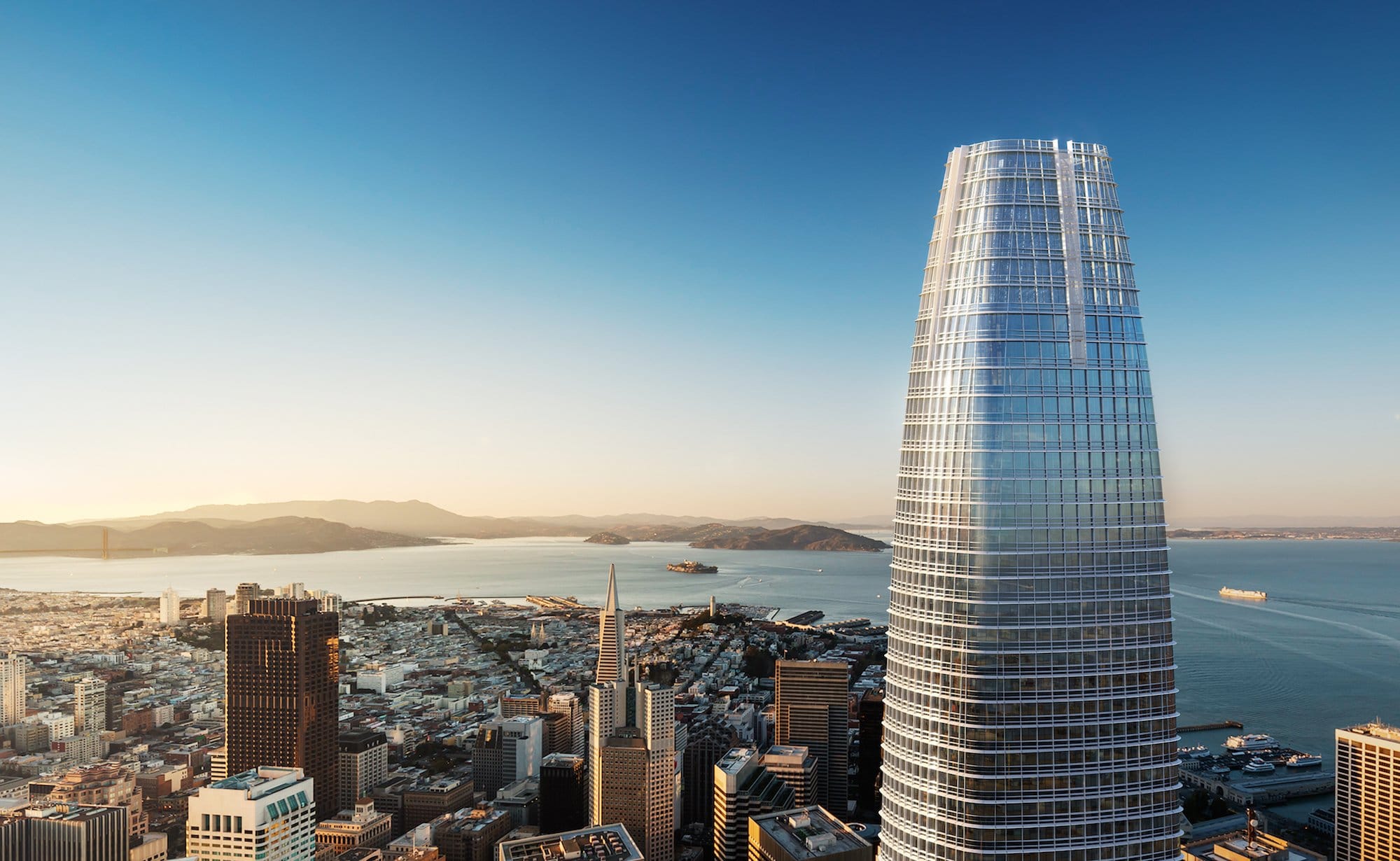 Salesforce Tower is set to become San Francisco's tallest, and most ...