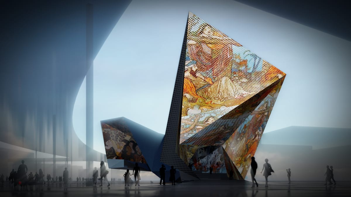 Iraq Pavilion @ Expo 2020 Dubai | RAW-NYC Architects | Archinect