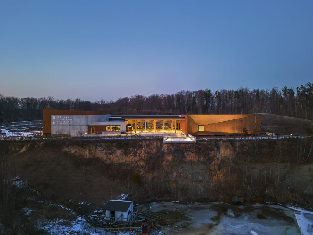 Ennead completes new dinosaur fossil museum for New Jersey's Rowan ...