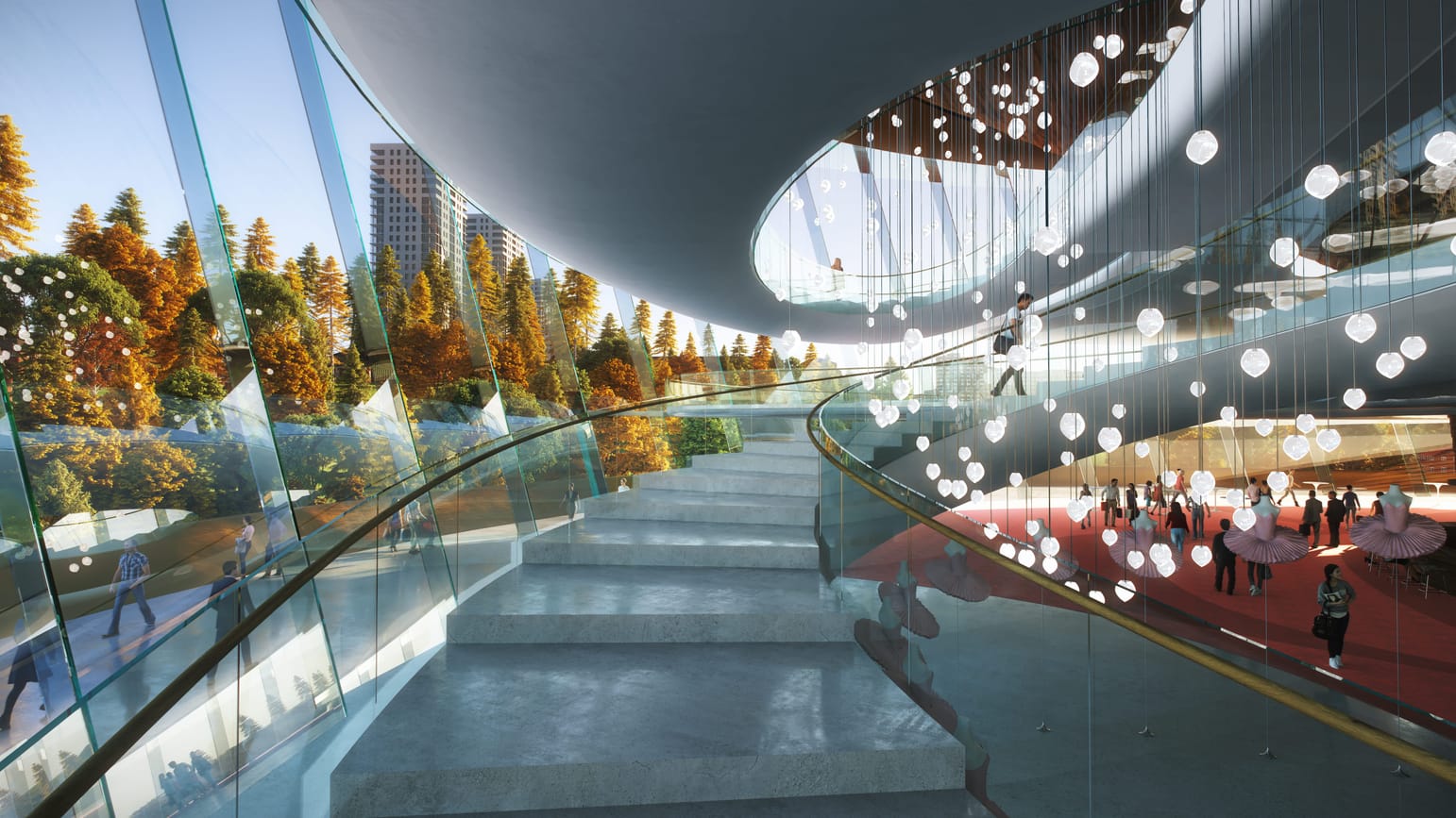 wHY's new opera and ballet theater in Russia mimics the movement of ...