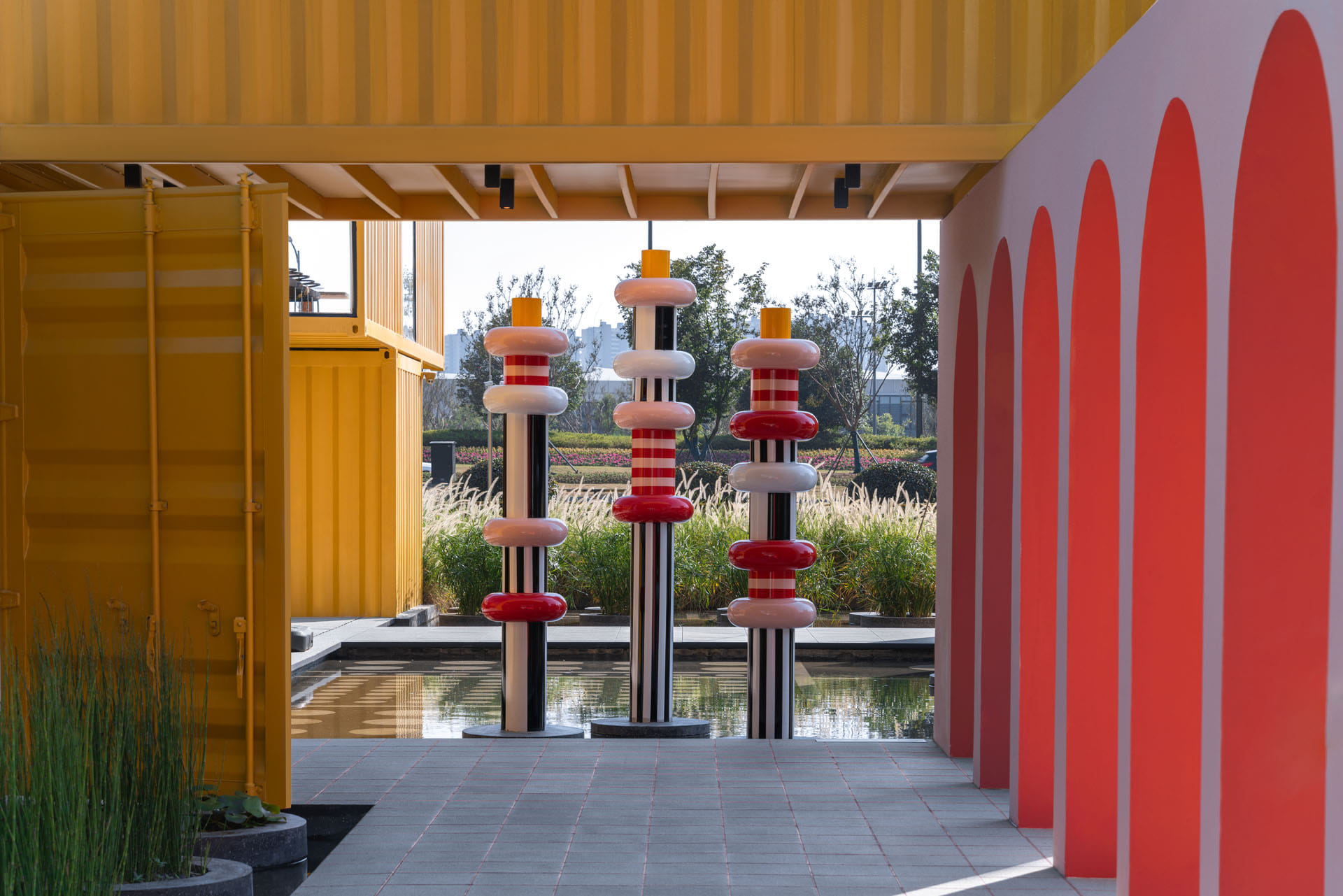 Container Showroom | Ballistic Architecture Machine (BAM) | Archinect