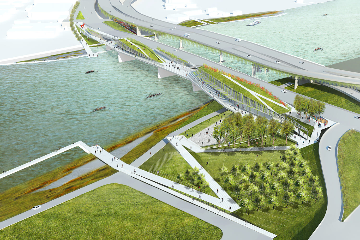 OMA and OLIN Studio to design new 11th Street Bridge Park in D.C.