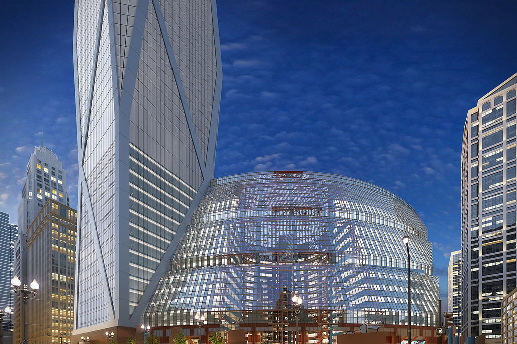 Major demolition plans announced for Thompson Center facade and atrium ...