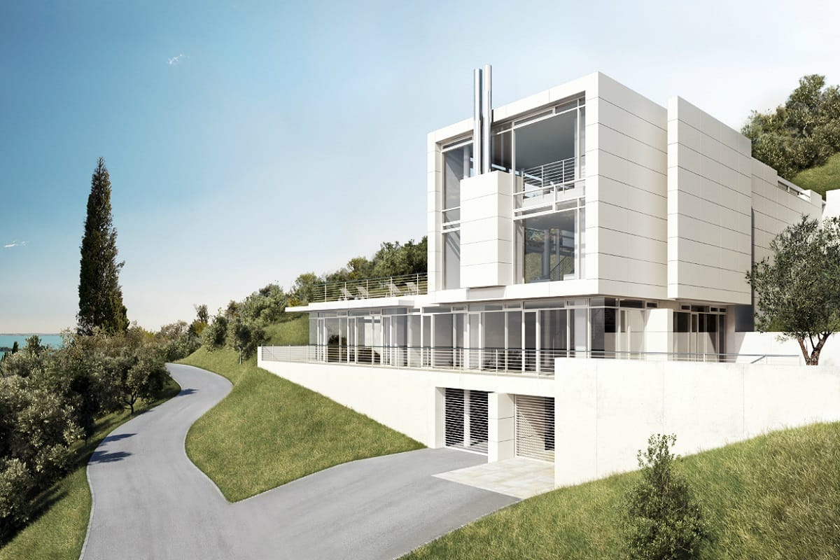 Richard Meier Villa Gardone | Blogs | Archinect