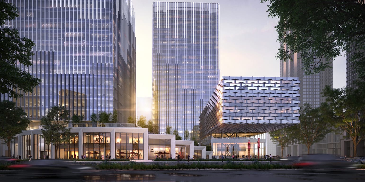 MVRDV begins construction on Chengdu scheme inspired by bamboo-weaving ...