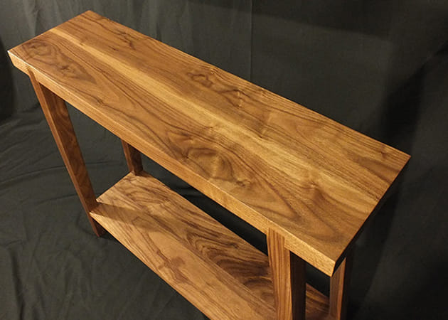 Exposed Joinery Hall Table | Brian Benham | Archinect