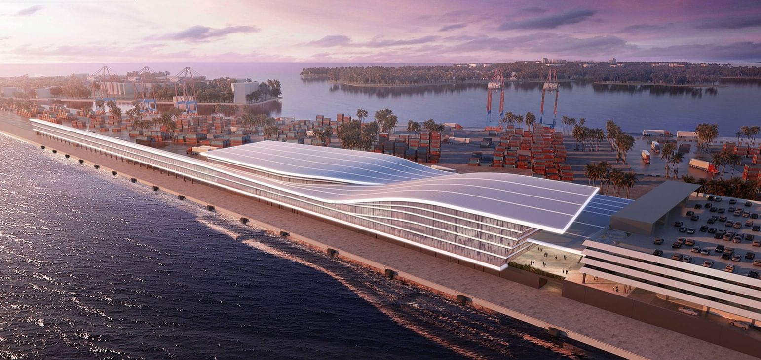 North America’s largest cruise terminal begins construction, designed ...