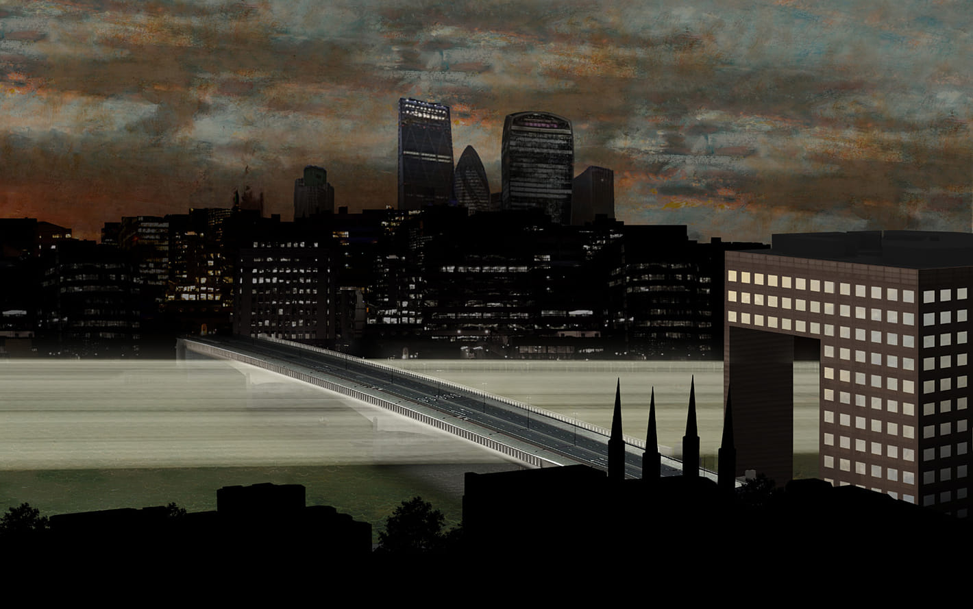 Shortlisted “Illuminated River” lighting scheme proposals unveiled