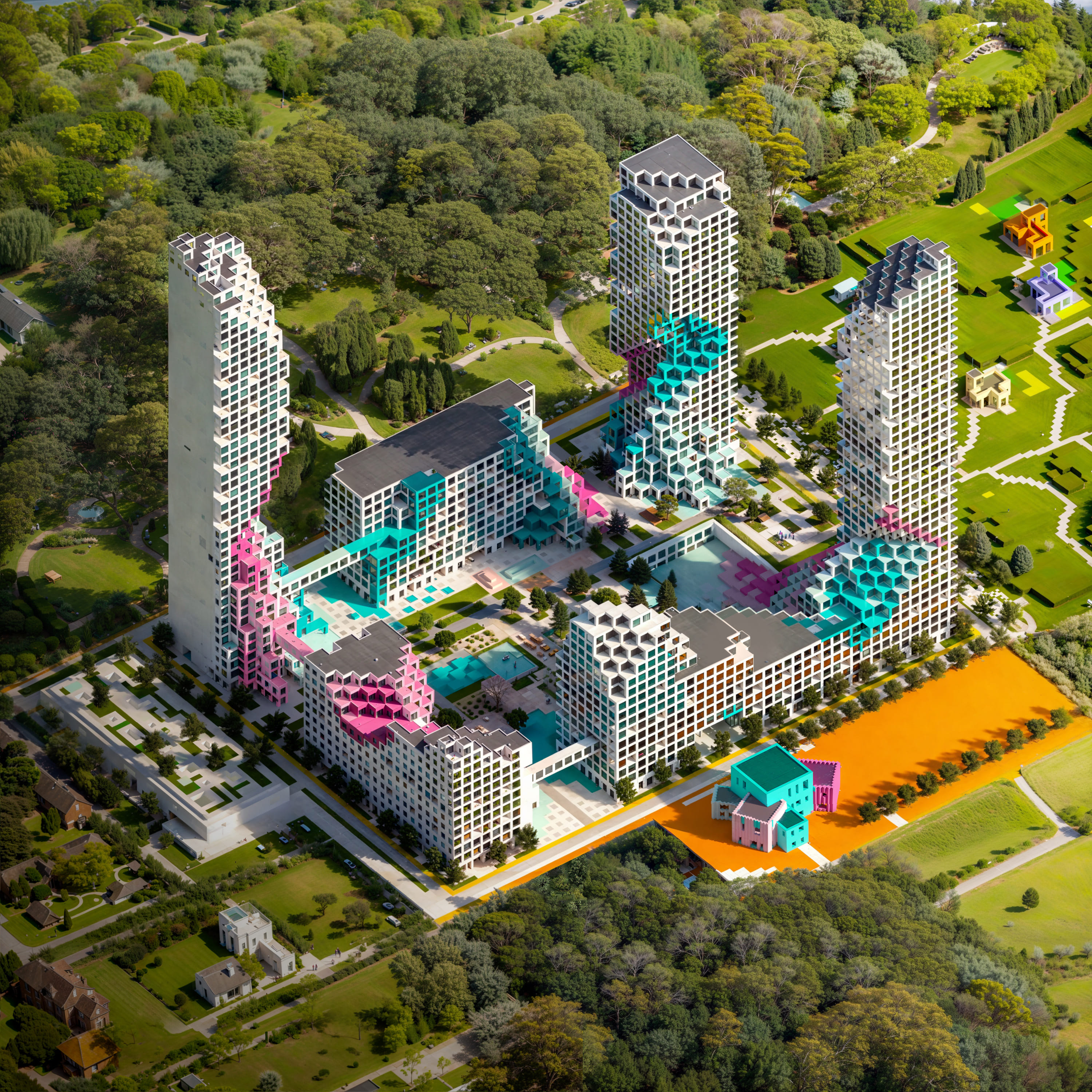 DOMO designed a housing project for a developer in Minecraft | DOMO ...