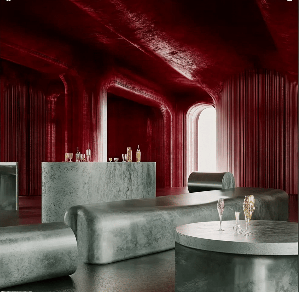 Luxury Showroom Retail Space – Concept Visualization | Dayana Katherina ...