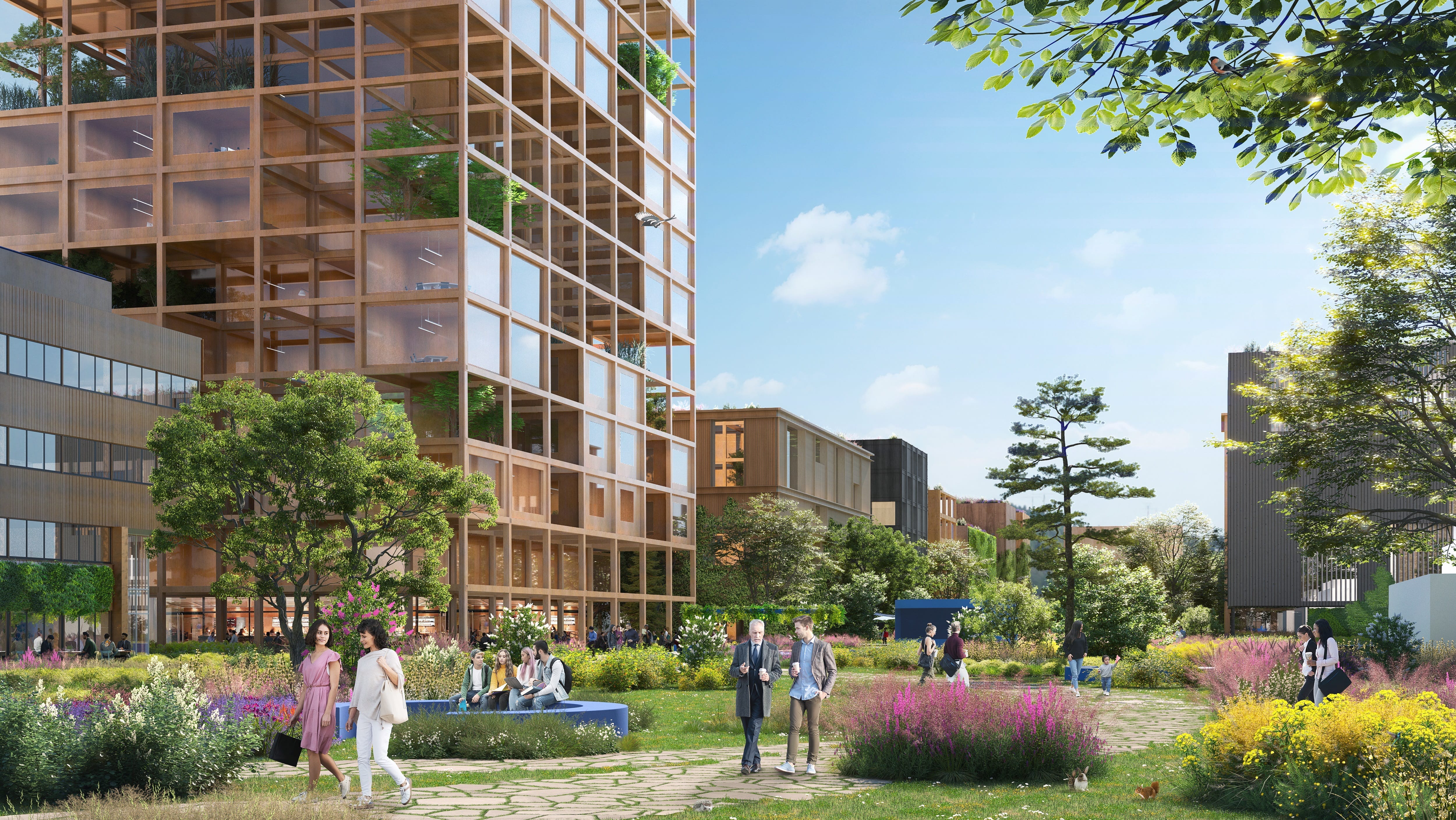 MVRDV reveals 'ecology-first' master plan for health and technology ...