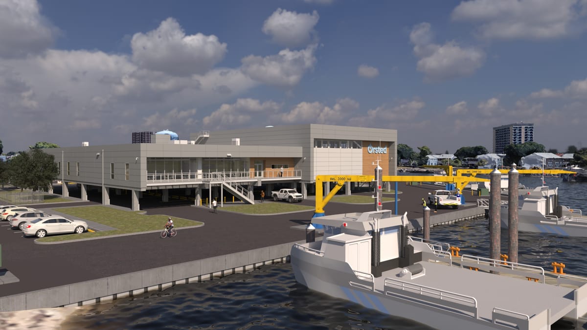 Orsted Operation and Maintenance Building | Gregory Ninow AIA, | Archinect