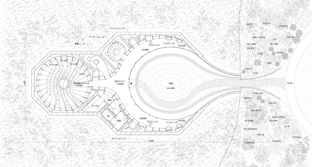 A submerged Japanese library by Hiroshi Nakamura & NAP as a ‘tranquil ...