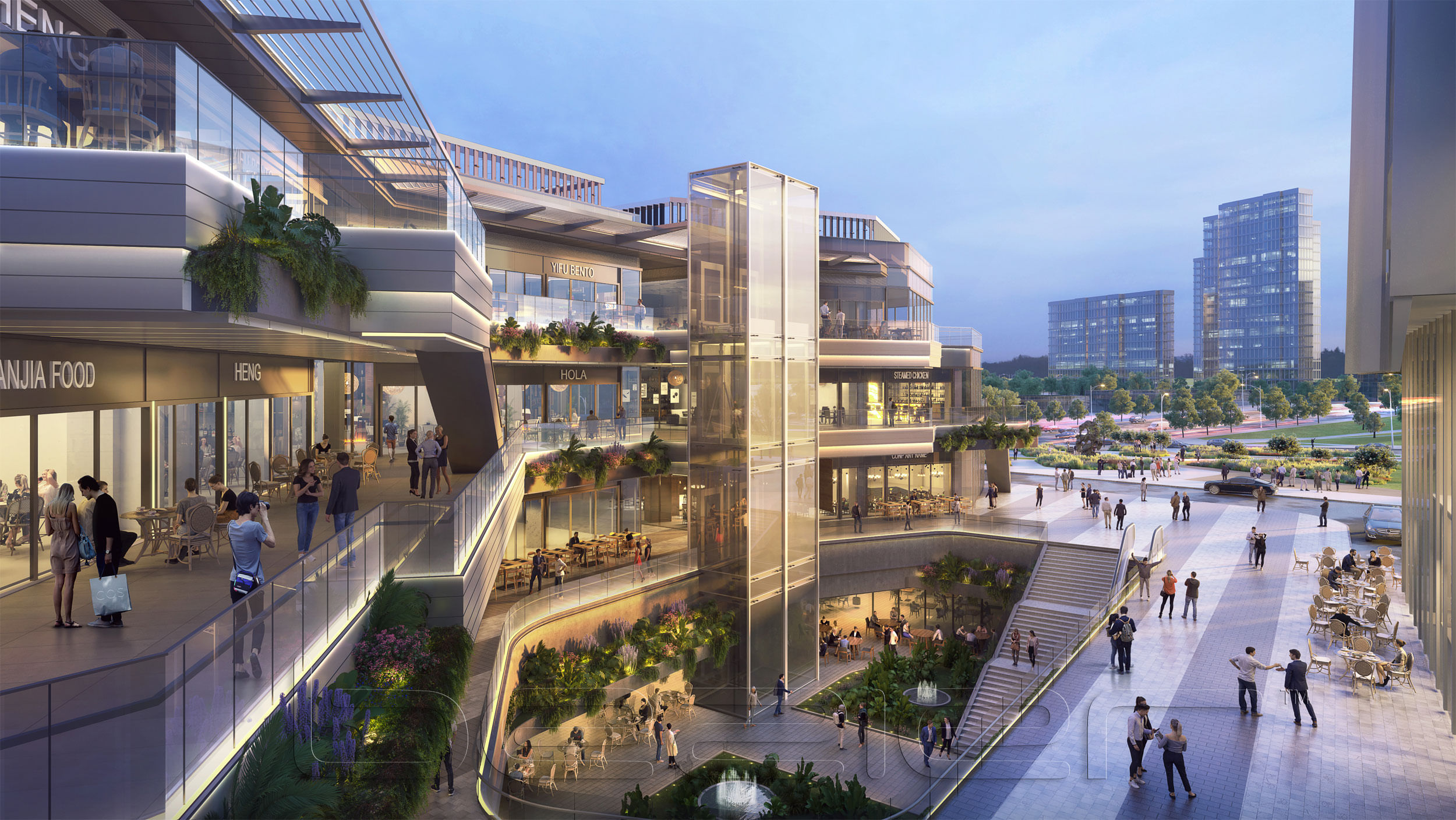 Aedas-designed super high-rise commercial tower in Chengdu CBD | Aedas ...