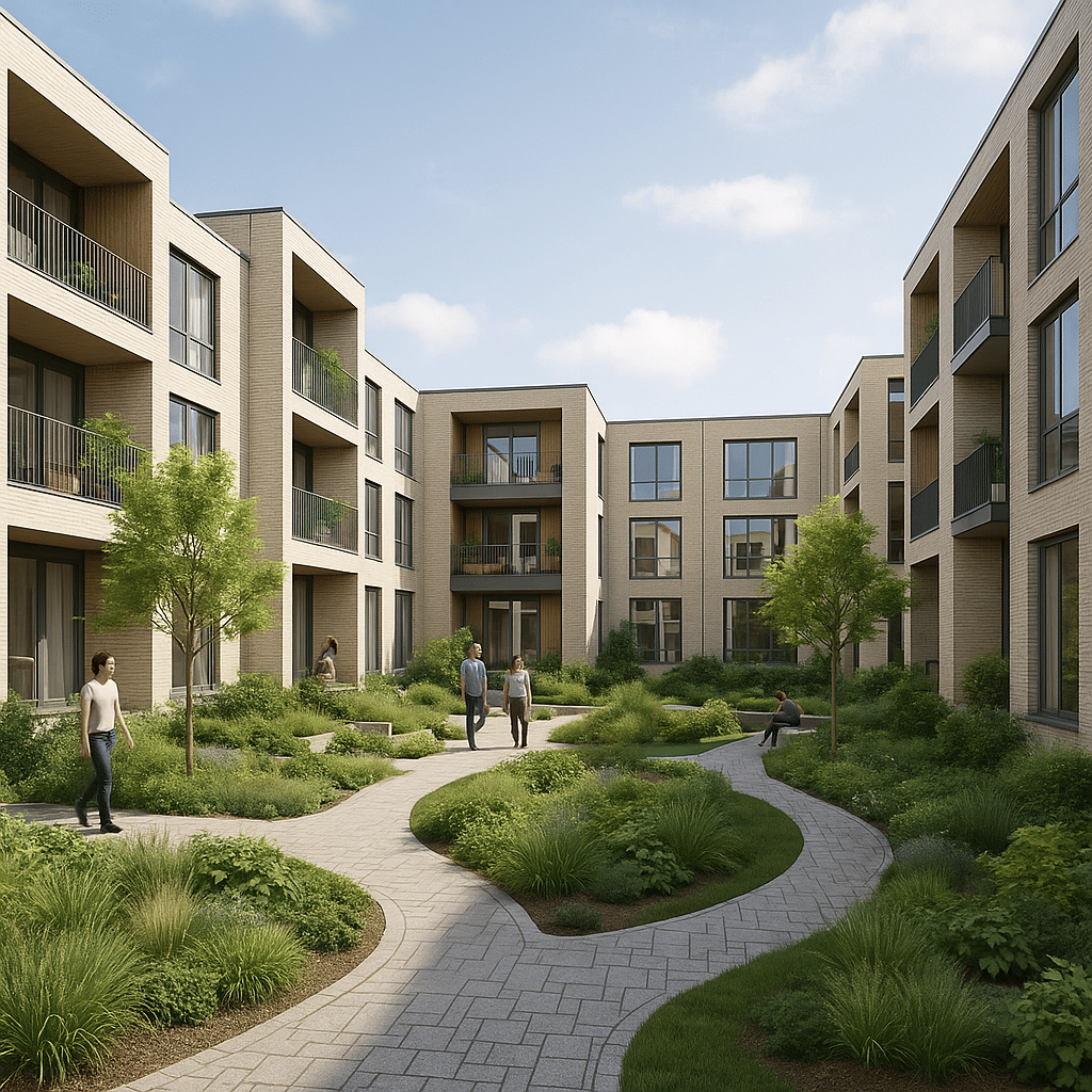 Urban Courtyard Housing | Haroon Akram | Archinect